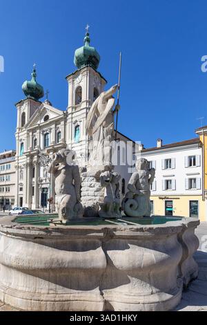St. Ignatius' Church, which overlooks Piazza della Vittoria and the ...
