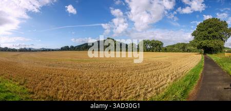 Germany, Thuringia, Rhönradweg, Landscape near Geisa Stock Photo - Alamy
