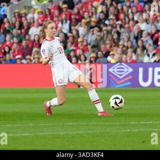 Sara Holmgaard (Denmark Women) during the UEFA European Womens ...