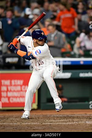 Houston Astros third baseman Isaac Paredes throws to first base during ...