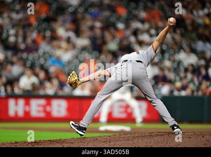 San Francisco Giants pitcher Tyler Mahle during a baseball game against ...