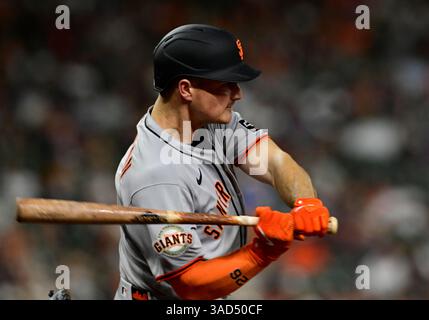 San Francisco Giants' Matt Chapman during a baseball game against the ...