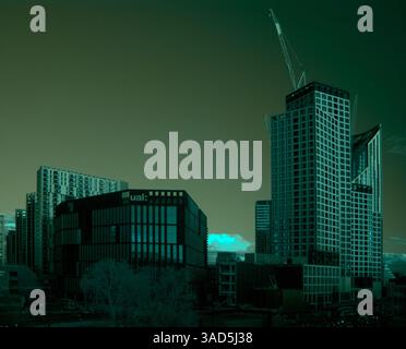Newly built UAL, University of the Arts, building in Elephant and ...