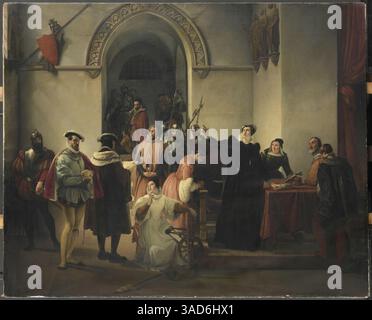. French: La mort de Marie Stuart, 1587 The execution of Mary, Queen of ...