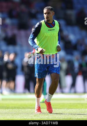 Maxence Lacroix of Crystal Palace before the Carabao Cup Fourth Round ...