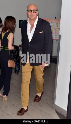 Miami Beach, Florida, USA. 04th Apr, 2025. (L-R) Actor and Producer ...