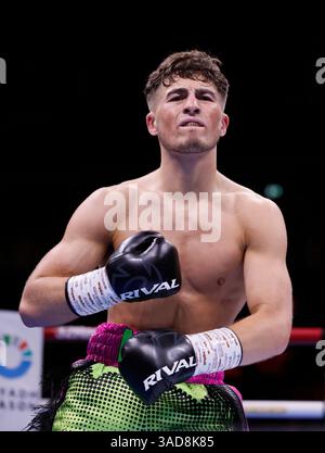 Nelson Birchall at the Co-op Live arena, Manchester. Picture date ...