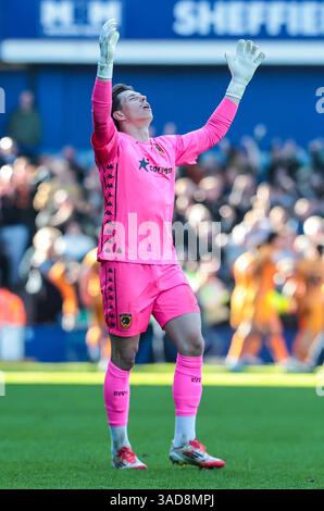 Hull City goalkeeper Ivor Pandur during the Sky Bet Championship match ...