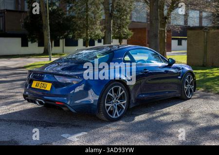 2025 Alpine A110, on display at the Bicester Motion assembly held on ...
