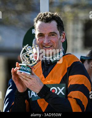 Nick Rockett after winning the Randox Grand National Handicap Chase on ...