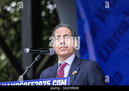 Rep. Jamie Raskin (D-Md.) delivers remarks during a portrait unveiling ...