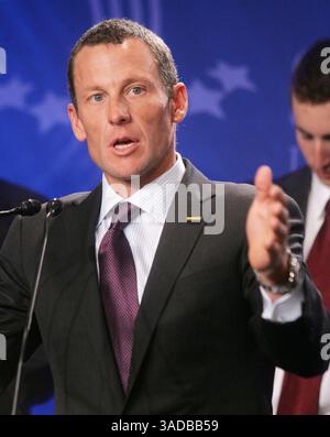 Lance Armstrong The Clinton Global Initiative held at the Sheraton ...