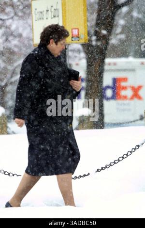 Apr 11, 2001; Salt Lake City, Utah, USA; Friends and family arrive at ...