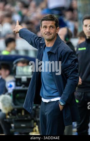 Cristian Chivu, head coach of FC Internazionale, arrives prior to the ...