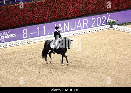 Isabel Freese of Norway with Total Hope OLD during the Grand Hotel Les ...