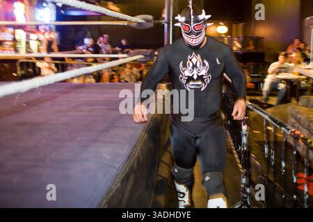 Jun 08, 2008 - Tempe, Arizona, USA - A Mexican Luchador (wrestler) who ...
