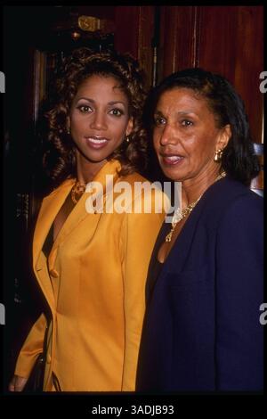 HOLLY ROBINSON PEETE and mother Delores attend the ASCAP Golden Note ...