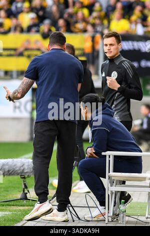 Aachen, Deutschland. 05th Apr, 2025. Salomon Patrick Amougou Nkoa ...