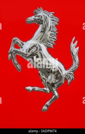 Ferrari logo. Spanish Grand Prix, Thursday 10th May 2012. Barcelona ...