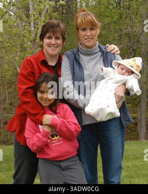 Apr 24, 2003; New Albany, Indiana, USA; Six-year-old Kinsey Morrison ...