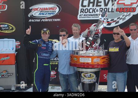 Sep 07, 2008 - Richmond, Virginia, USA - Dale Earnhardt, Jr and Tony ...