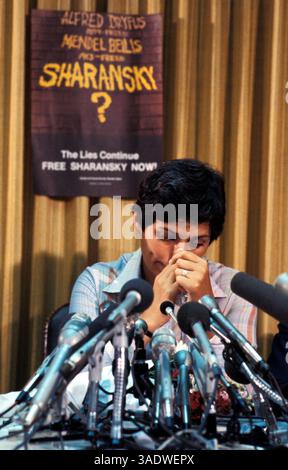 Jul 10, 1978; Washington, DC, USA; AVITAL SHARANSKY, aka Nataliya ...