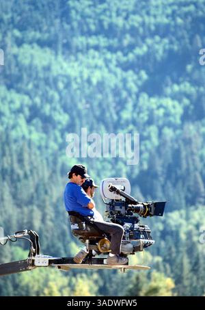 Aug 01, 1990; Durango, Colorado, USA; Actors DANILE STERN, BILLY ...