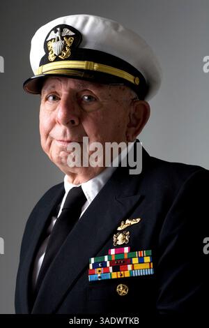 Lt. Cmdr. James W. Gibson served in the U.S. Navy from 1948-74. During ...