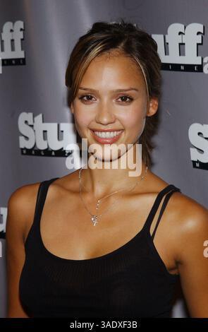 Actress JESSICA ALBA at the 'STUFF' Magazine Pre-VMA Party which took ...