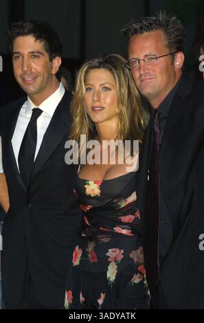 USA. Jennifer Aniston and David Schwimmer in a scene from (C)NBC TV ...