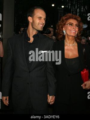 Son of actress Sophia Loren; EDOARDO PONTI @ the NY premiere of ...