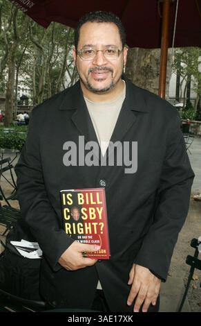Jul 27, 2005; New York, NY, USA; Author MICHAEL ERIC DYSON discusses ...