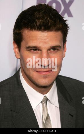 David Boreanaz at arrivals for FOX Network Upfronts Presentation 2012, Wollman Rink in Central ...