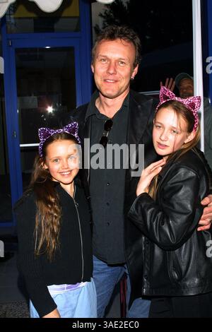 Actor Anthony Head with his daughters Daisy (right) and Emily, at the ...