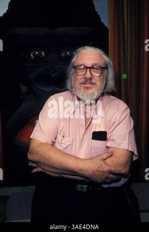 Apr 25, 1983; New York, NY, USA; Publisher WILLIAM GAINES, founder of ...