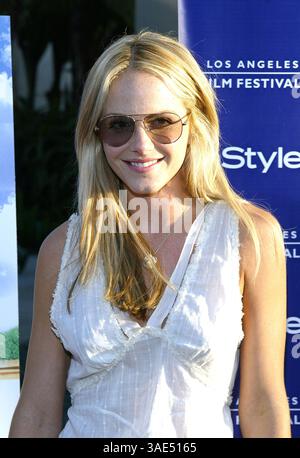 Jun 17, 2004; Hollywood, CA, USA; Actress MONET MAZUR at the opening ...