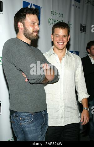 Ben Affleck and Matt Damon arrive on the red carpet for the Netflix's ...