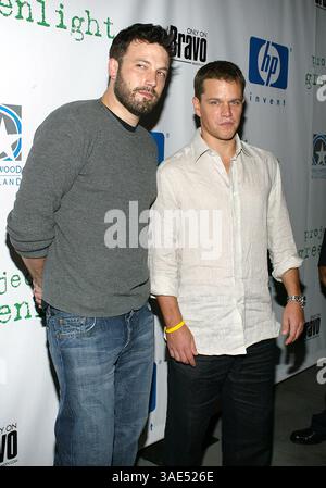 Ben Affleck and Matt Damon arrive on the red carpet for the Netflix's ...