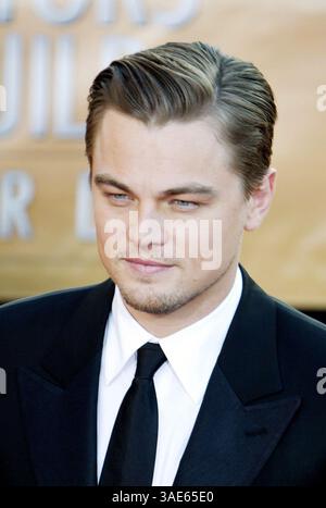 Leonardo DiCaprio arriving at the 11th annual Screen Actors Guild ...