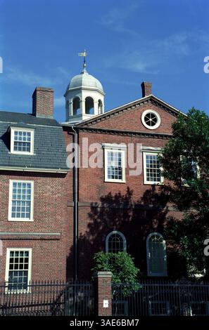 One of the many bell towers at Harvard University in Cambridge ...