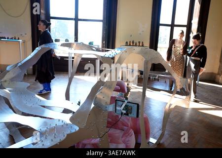 Varedo, Italy. 06th Apr, 2025. Varedo, Alcova location Villa Bagatti ...