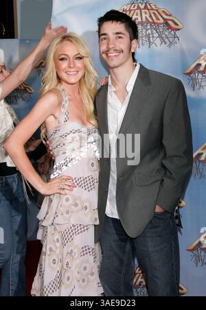 Justin Long at the 2005 MTV Movie Awards - Arrivals held at the Shrine ...