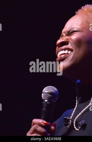 Miramar, Florida, USA. 05th Apr, 2025. Singer Tasha Cobbs in concert ...