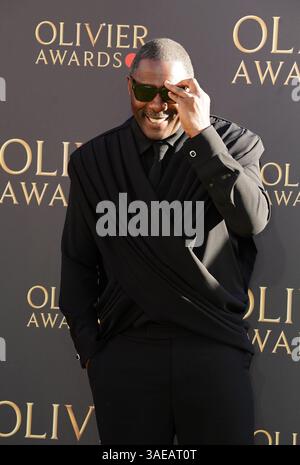 Idris Elba at the Olivier Awards 2025, Royal Albert Hall, Kensington ...