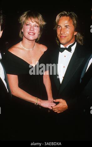 Don Johnson and Melanie Griffith 1989. Photo By John Barrett/PHOTOlink ...