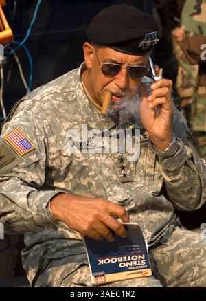 U.S. Army Lt. Gen. Russel L. Honore and his wife Beverly arrive for a ...