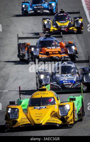 #43 Inter Europol Competition (POL) Oreca 07-Gibson (LMP2) driven by ...