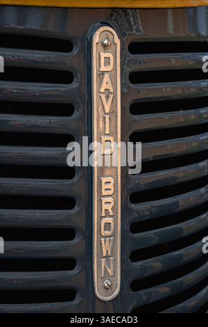 1954 David Brown RAF airfield tractor, on display at Bicester Heritage ...