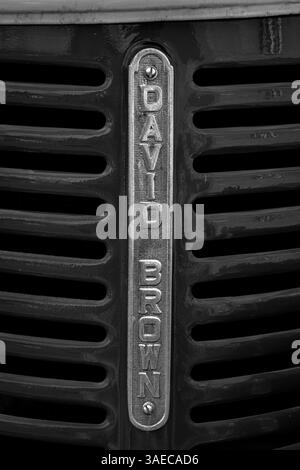 1954 David Brown RAF airfield tractor, on display at Bicester Heritage ...
