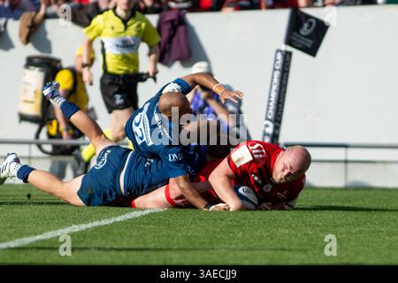 Joel MERKLER of Stade Toulousain during the Top 14 2025/2026 semi final ...